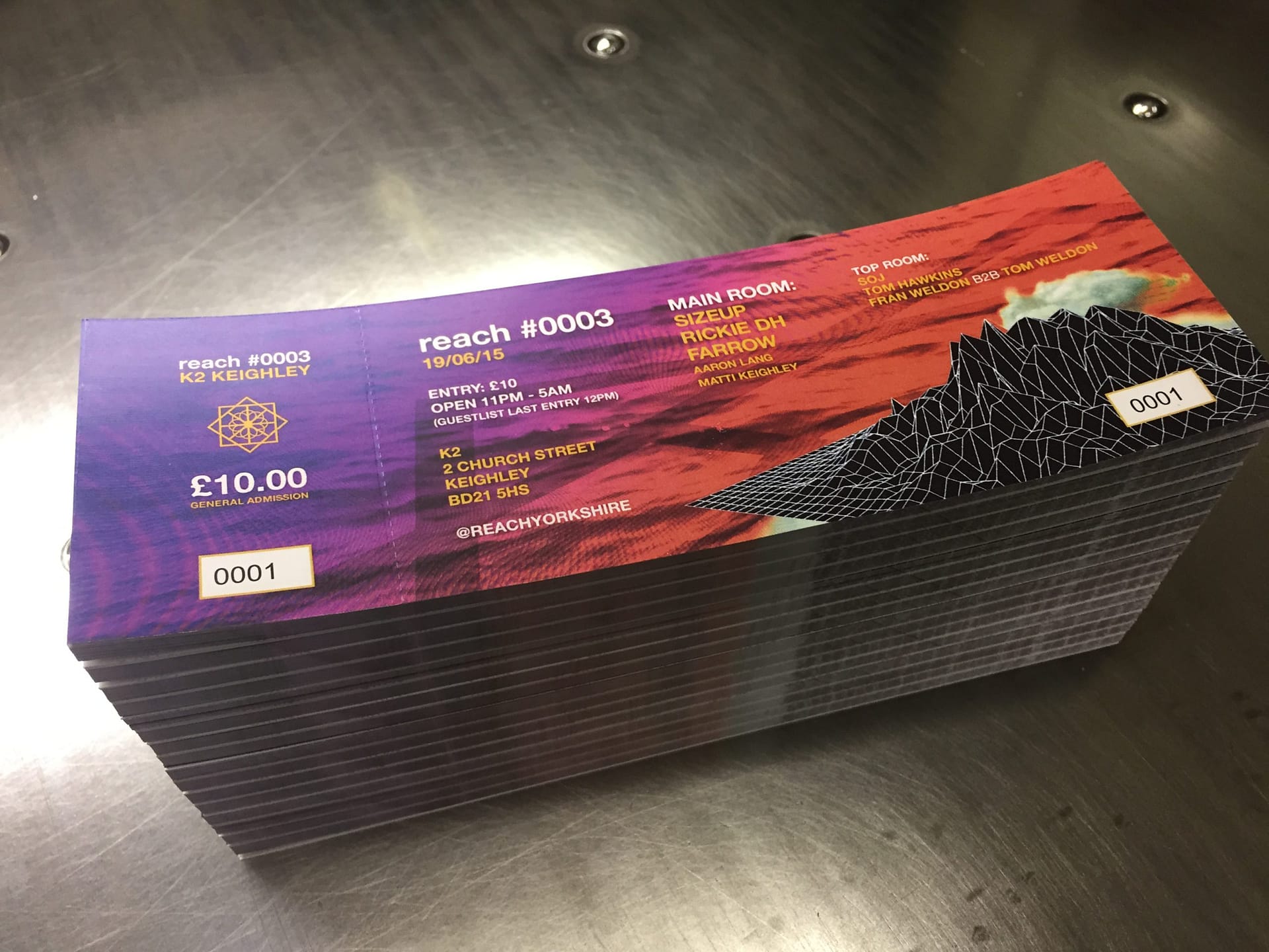Ticket Printing, Event Printing, Secure Ticket Printing - Welove2print