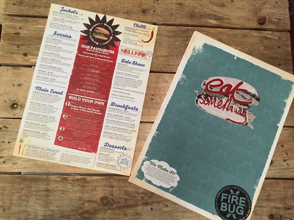 Custom Menu Printing, Restaurant & Bar Menus U.K